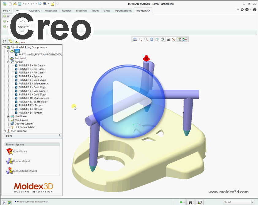 CoreTech System Released Moldex3D eDesignSYNC R11.0 Service Pack 1 for ...