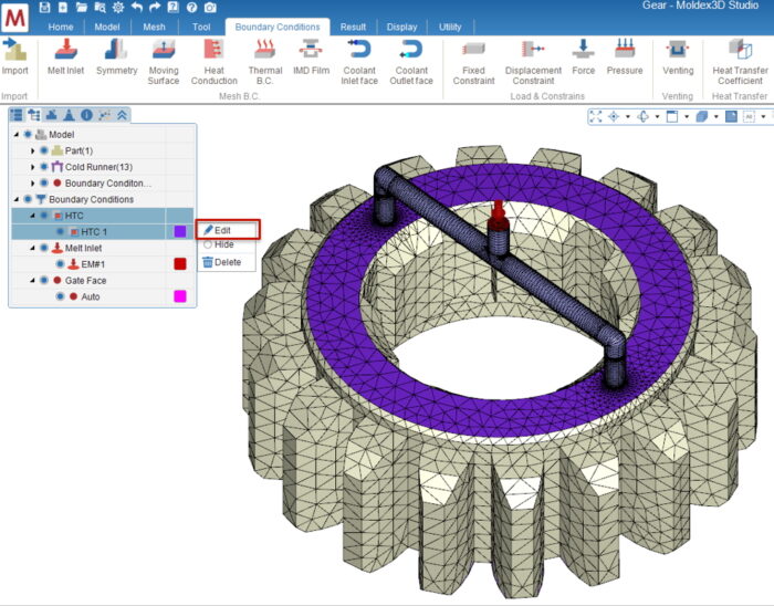 Quick Setting of Localized Heat Resistance throughout the Molding ...