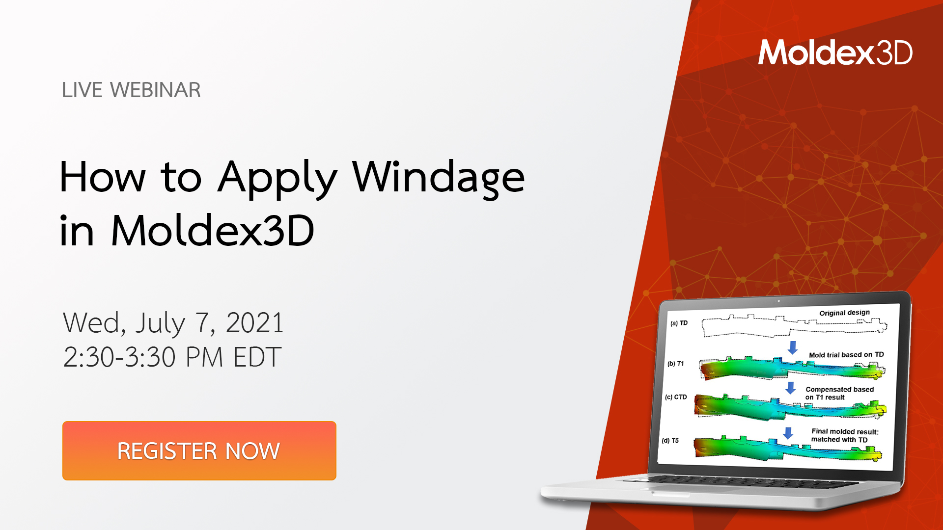 Webinar: How to Apply Windage in Moldex3D | Events | Moldex3D | Plastic ...