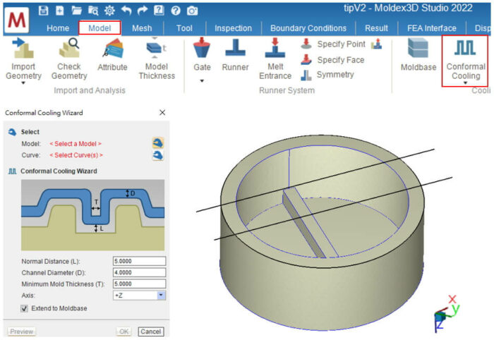 The Conformal Cooling Wizard Have Been Strengthened to Support the ...