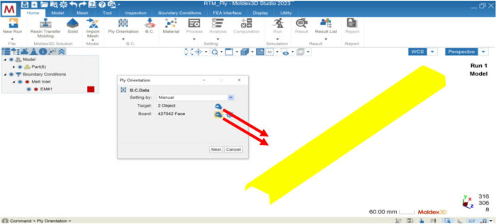 Composite 2023: How to Set RTM Ply Layout in Studio | Blog | Moldex3D | Plastic Injection ...