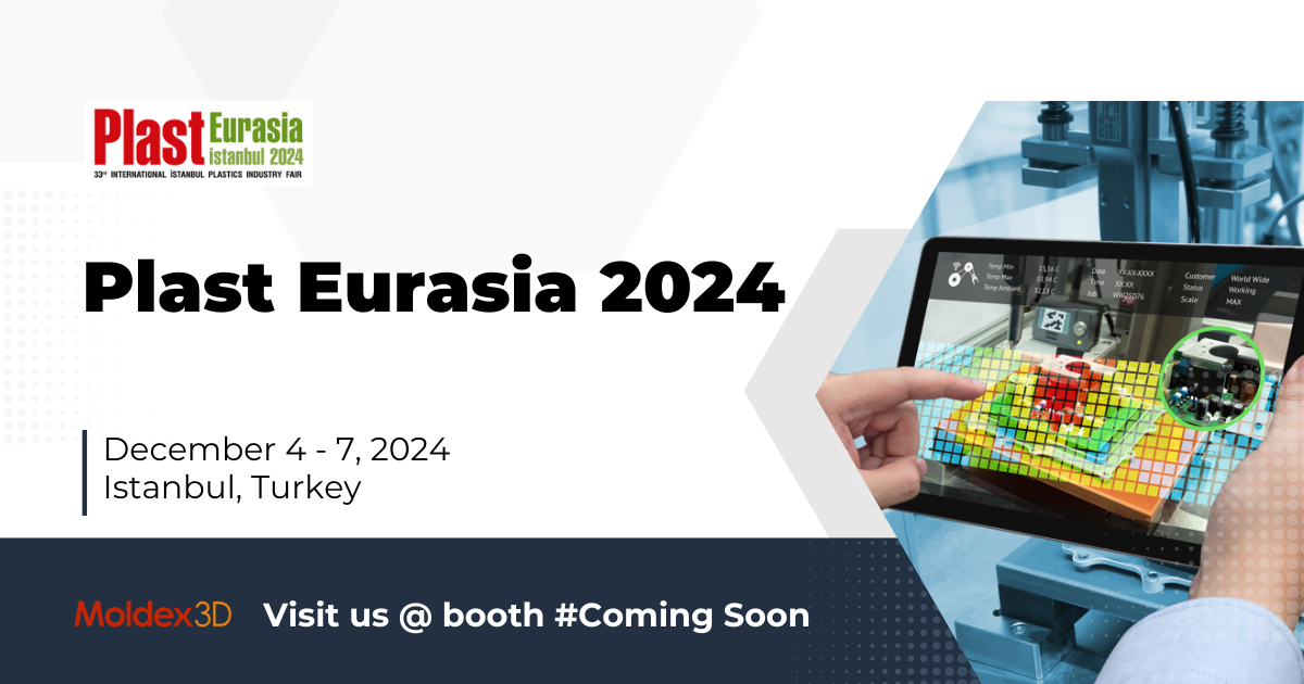 Plast Eurasia 2024 | Events | Moldex3D | Plastic Injection Molding Simulation Software