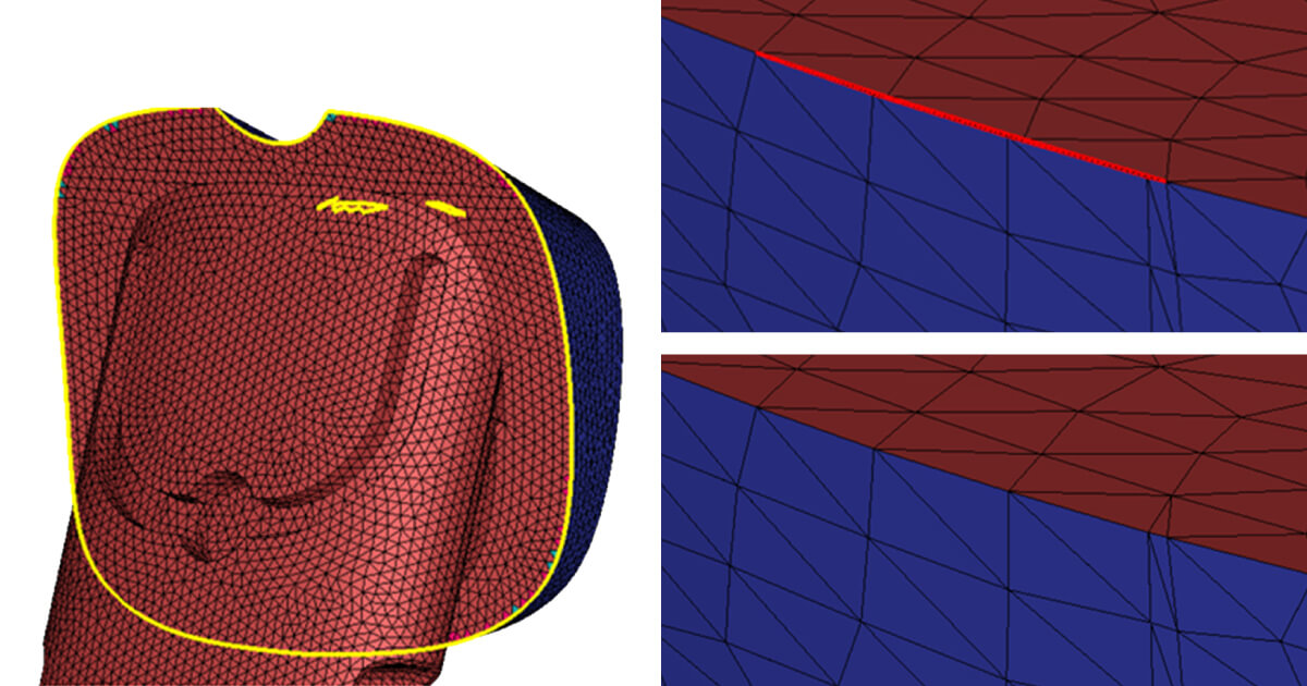More Efficiency to Improve Mesh Model with Matching Faces | Blog ...