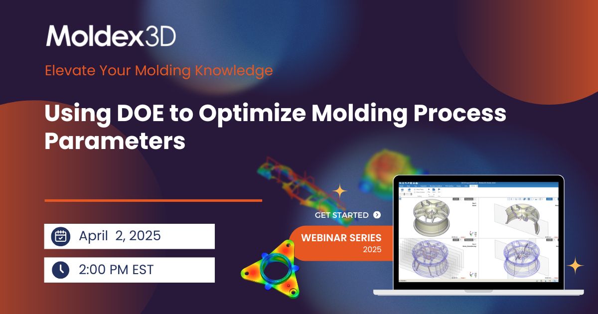Webinar: Using DOE to Optimize Molding Process Parameters | Events ...