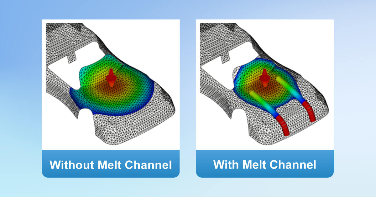 Using Melt Channels to Build Shell Mesh Models | Blog | Moldex3D ...