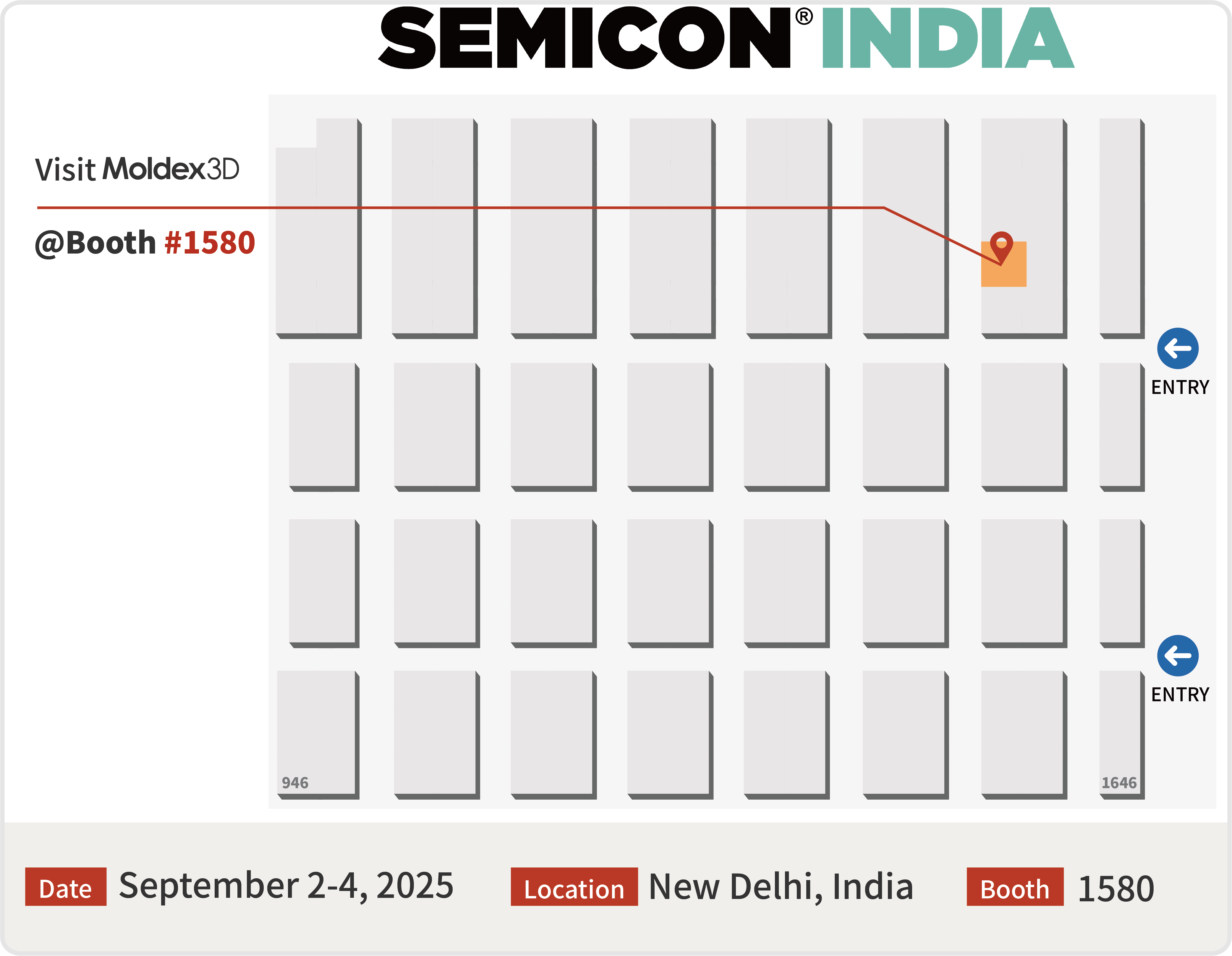 SEMICON India 2025 | Events | Moldex3D | Plastic Injection Molding ...